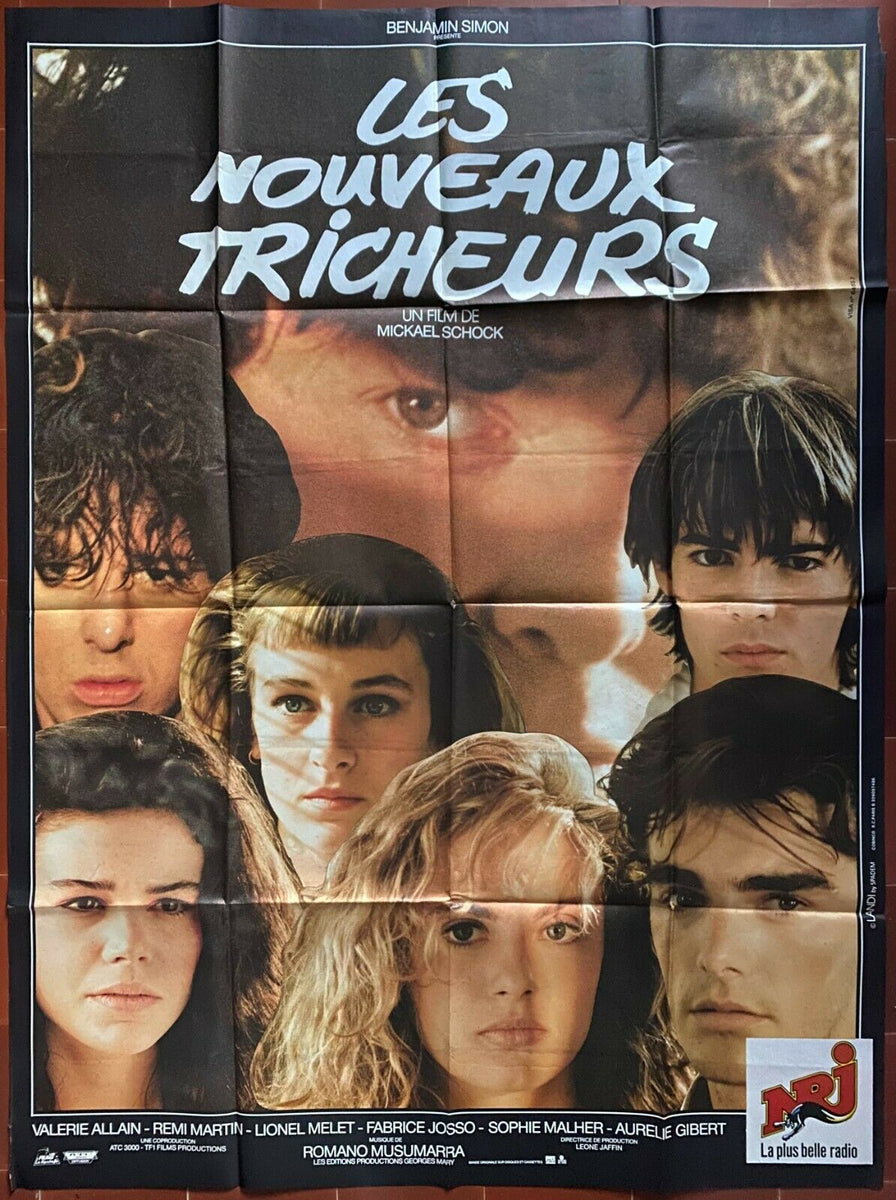 Poster THE NEW CHEATERS Michael Schock VALERIE ALLAIN 120x160cm – CINEAD