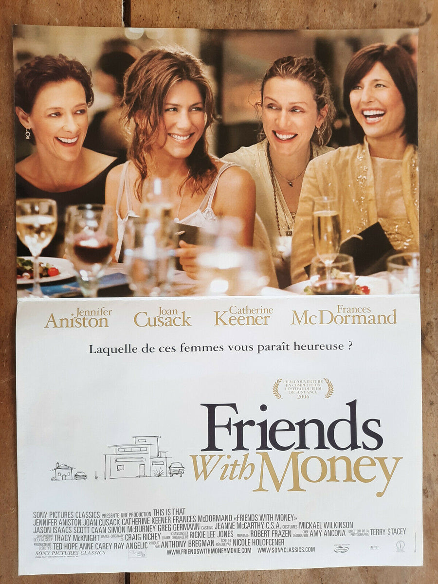Poster FRIENDS WITH MONEY Nicole HOLOFCENER Jennifer ANISTON 40x60cm ...