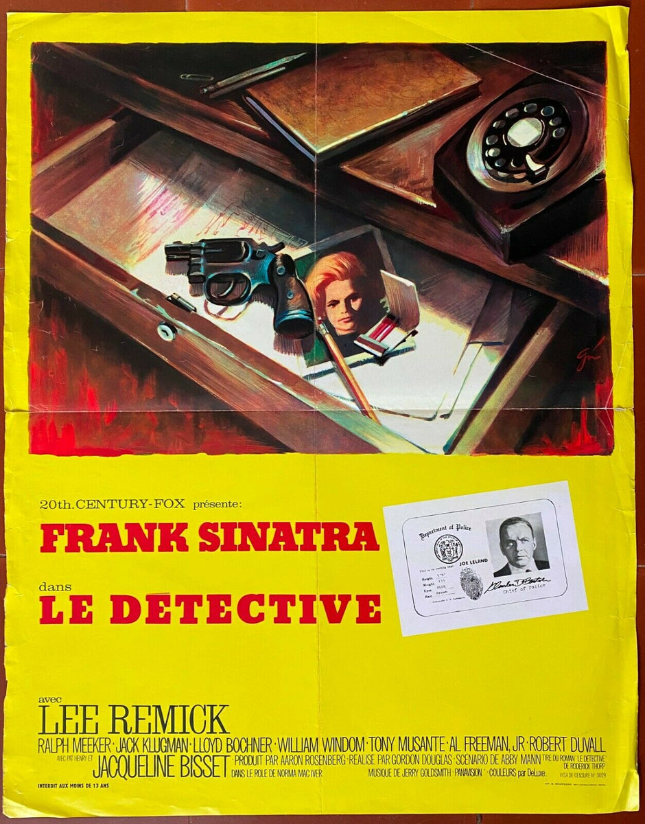 Poster DETECTIVE Frank SINATRA Lee REMICK Policeman 44x56cm – CINEAD