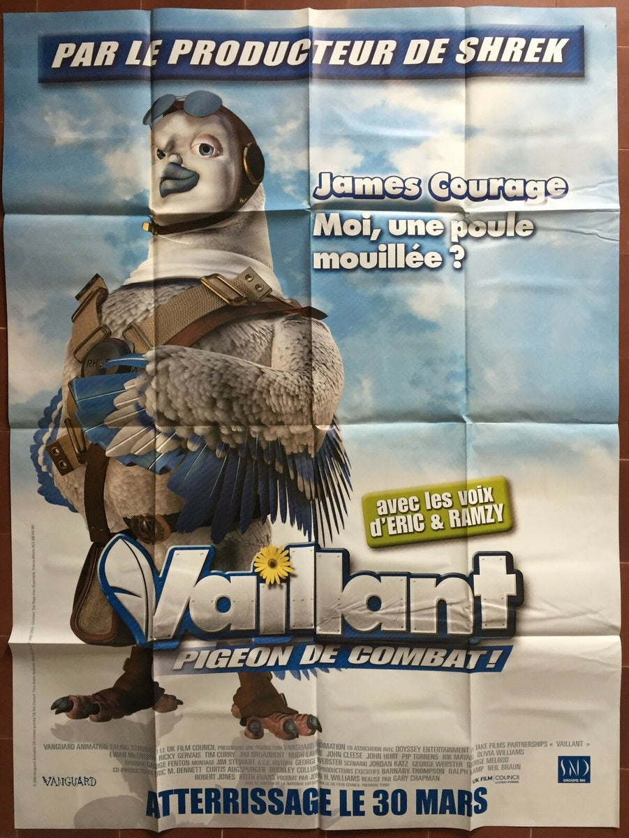 Poster VALIANT FIGHTING PIGEON Valiant GARY CHAPMAN 120x160cm *D – CINEAD