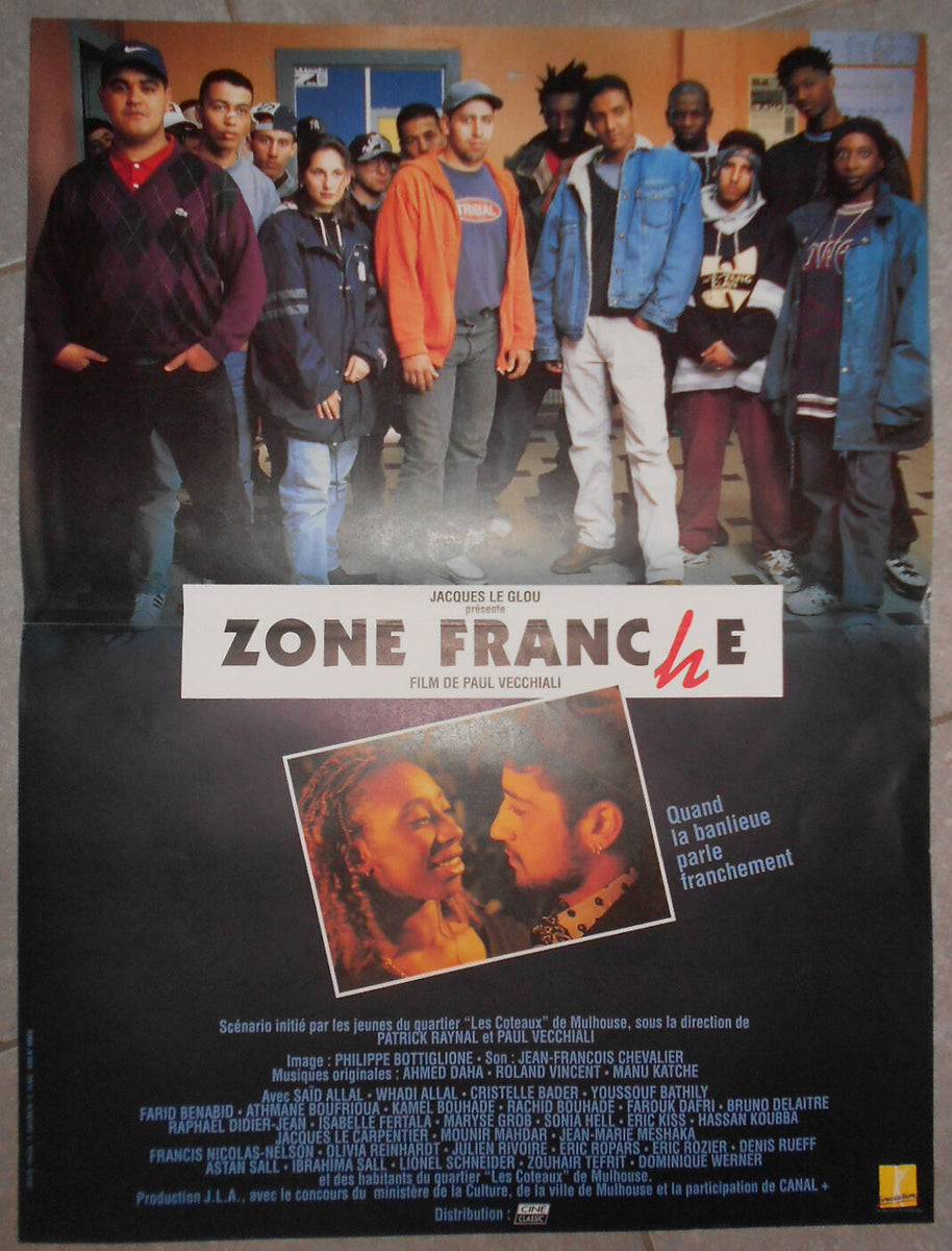 Poster FREE ZONE Paul Vecchiali HASSAN KOUBBA 40x60cm* – CINEAD