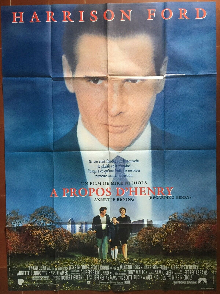 Poster ABOUT HENRY Regarding Henry HARRISON FORD Mike Nichols 120x160c ...