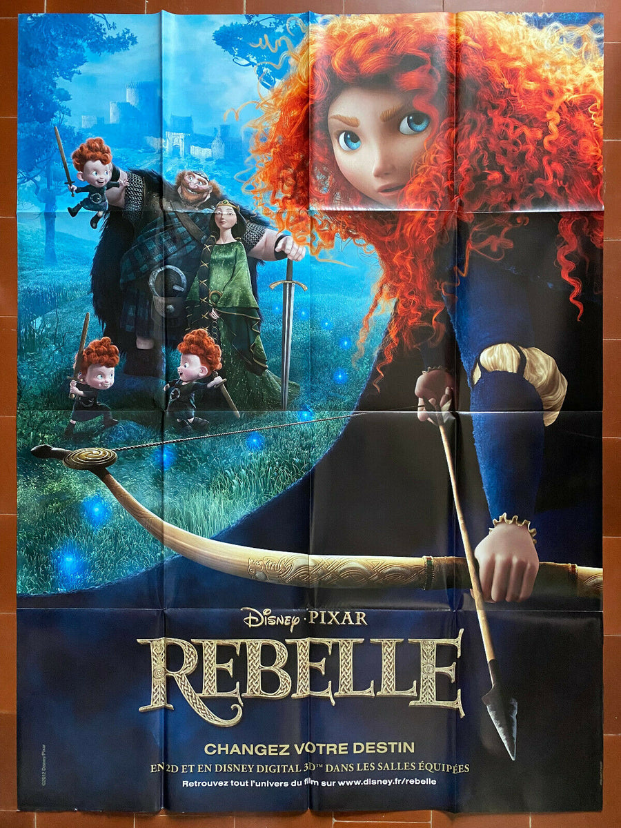 REBELLE Poster Walt Disney Pixar Animation 120x160cm – CINEAD