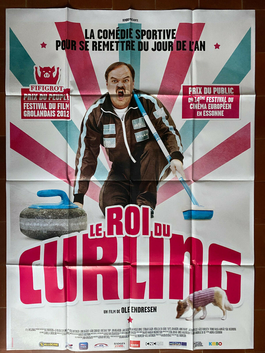 Poster THE KING OF CURLING Ole ENDRESEN Atle ANTONSEN Kare CONRADI 120 ...