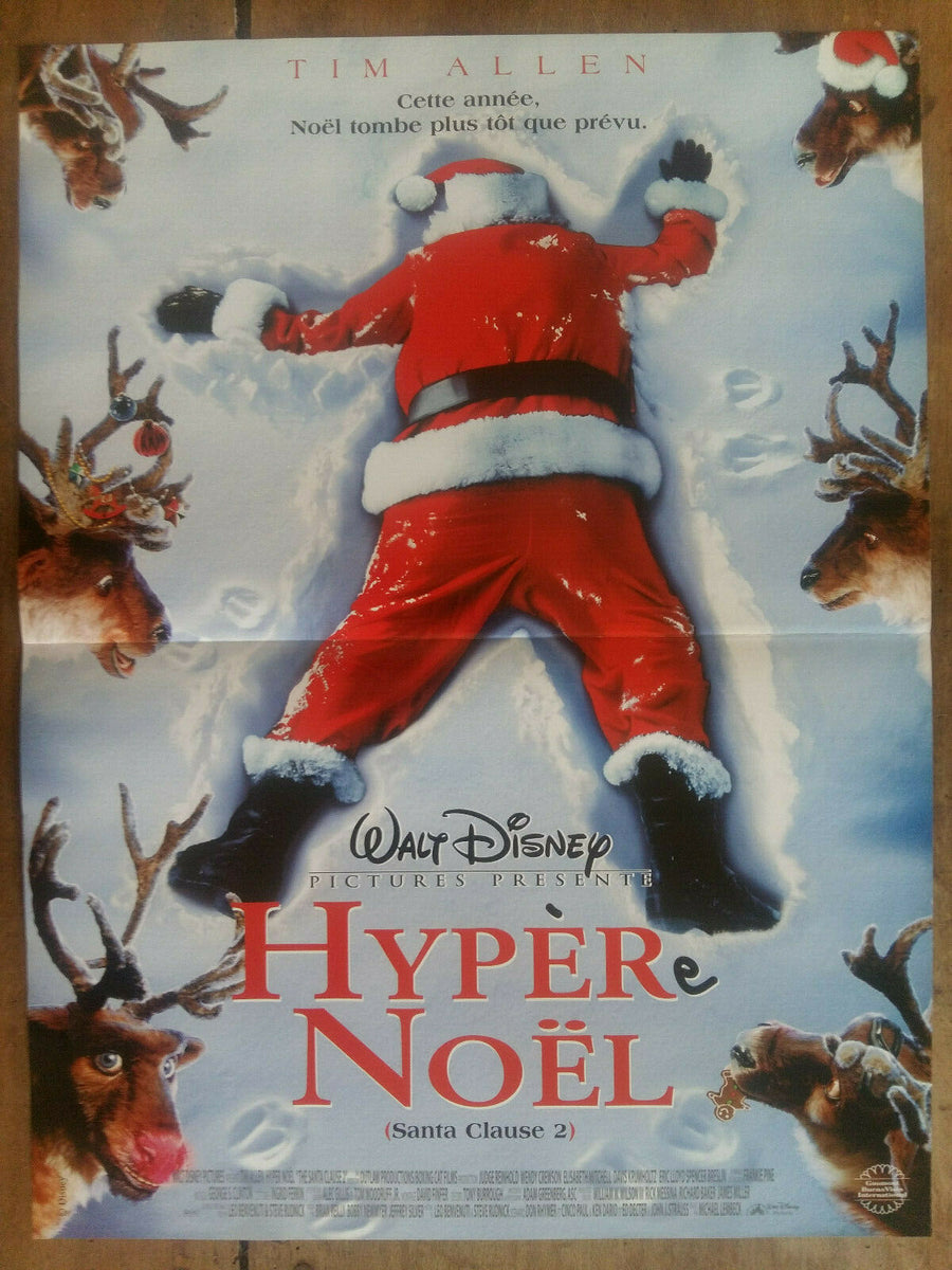 Poster HYPERE CHRISTMAS Michael LEMBECK WALT DISNEY Tim ALLEN Father C ...