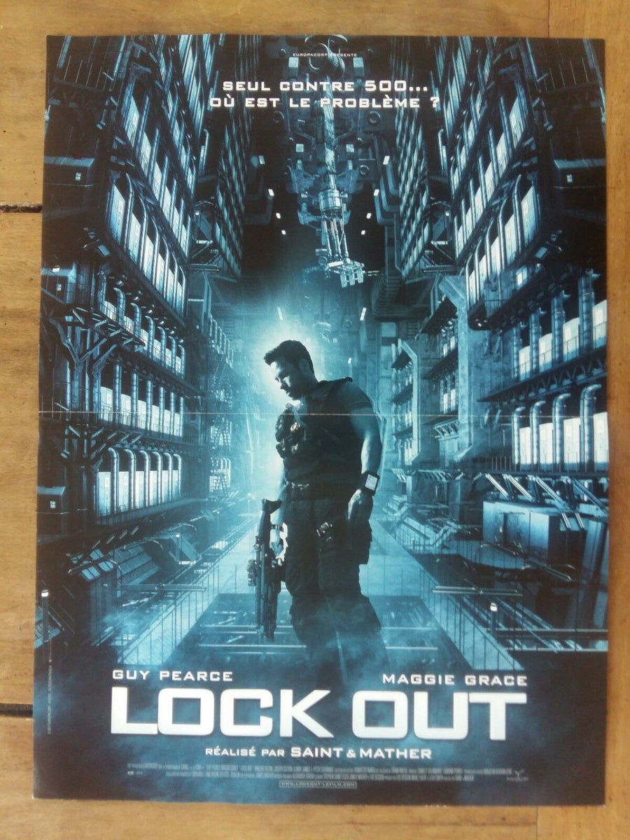 Poster LOCK OUT SAINT& MATHER guy PEARCE maggie GRACE fantastic 40 – CINEAD