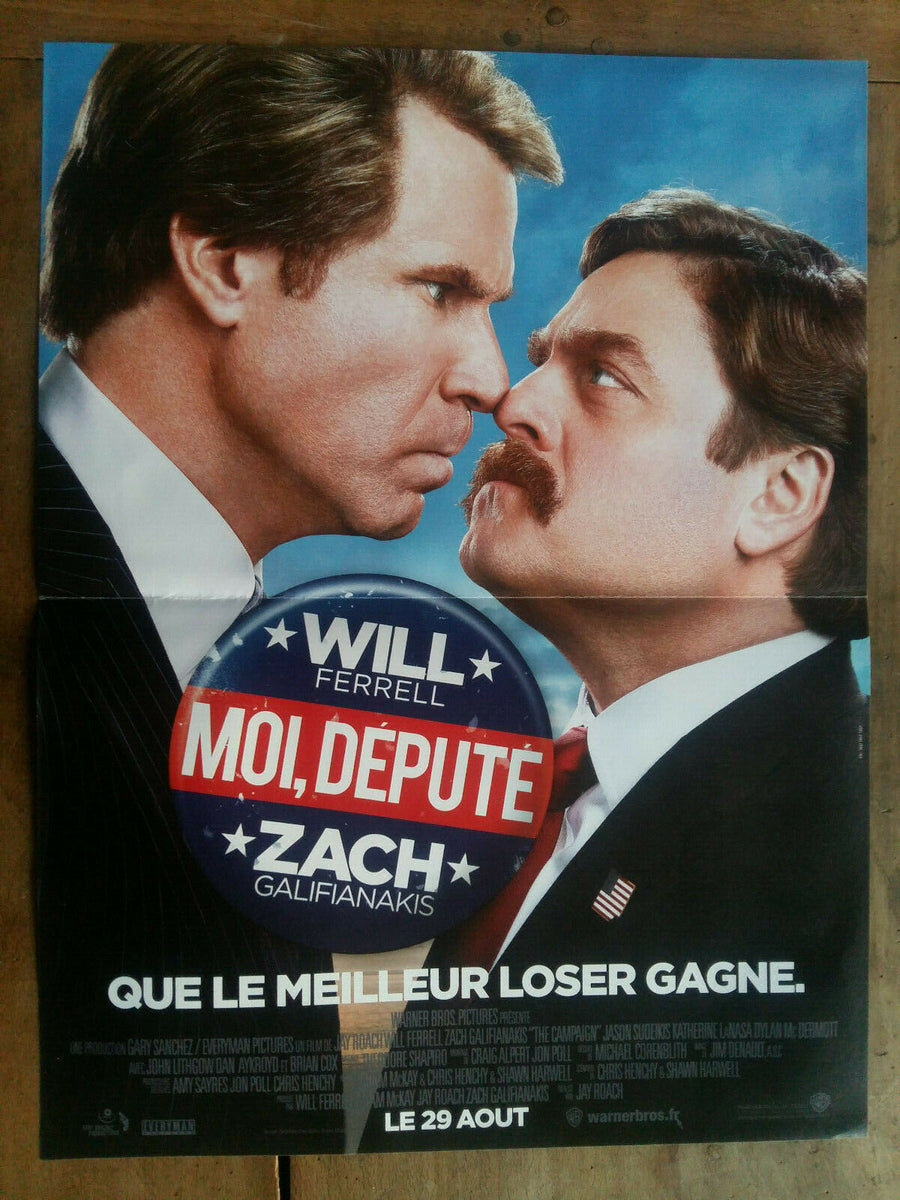 Poster ME DEPUTY Jay ROACH Will FERRELL Zach GALIFIANAKIS 40x60cm – CINEAD
