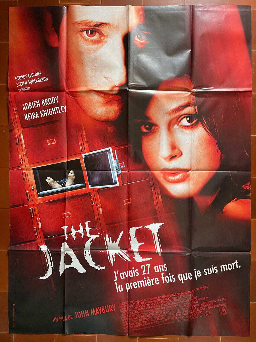 Poster THE JACKET John MAYBURY Adrien BRODY Keira KNIGHTLEY 120x160cm ...