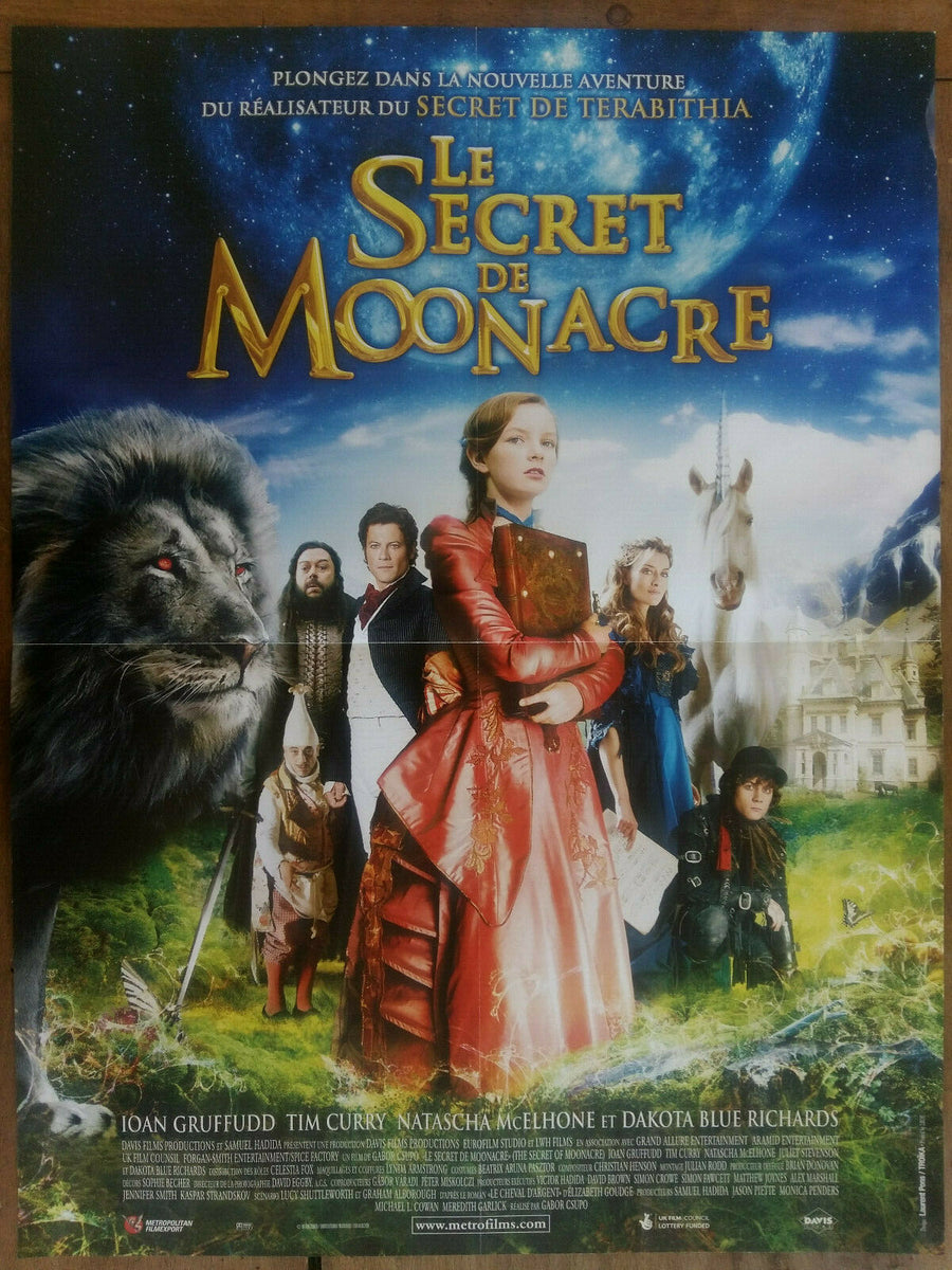 Poster THE SECRET OF MOONACRE Gabor CSUPO Ioan GRUFFUDD Tim CURRY 40X6 ...