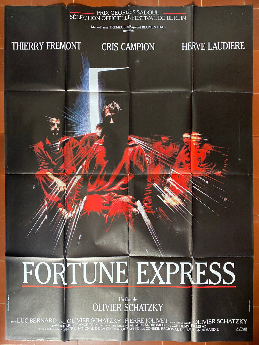 Affiche FORTUNE EXPRESS Olivier SCHATZKY Thierry FREMONT Cris CAMPION ...