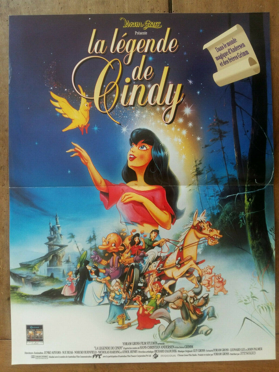 Poster THE LEGEND OF CINDY Cartoon 40x60cm – CINEAD