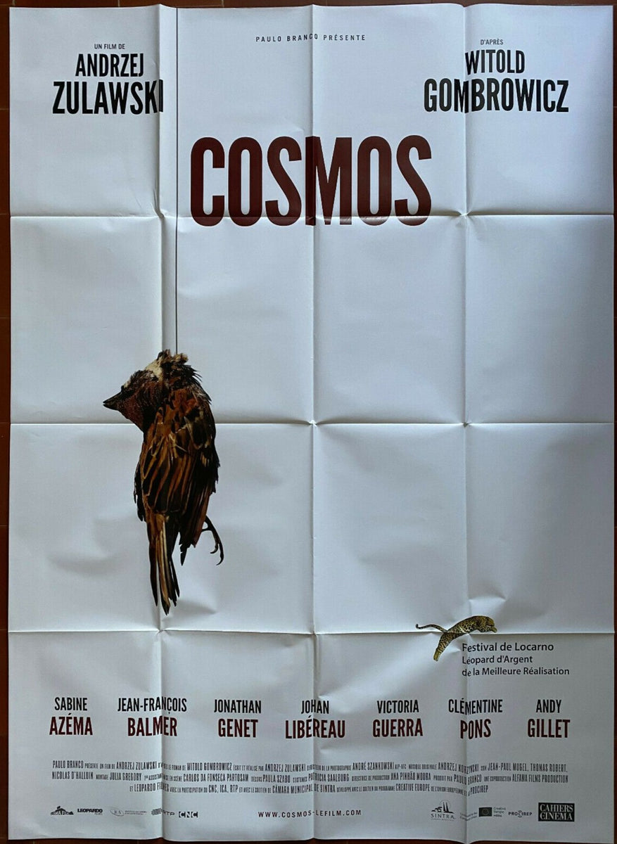 COSMOS Poster Andrzej ZULAWSKI Jonathan GENET Sabine AZEMA 120x160cm ...
