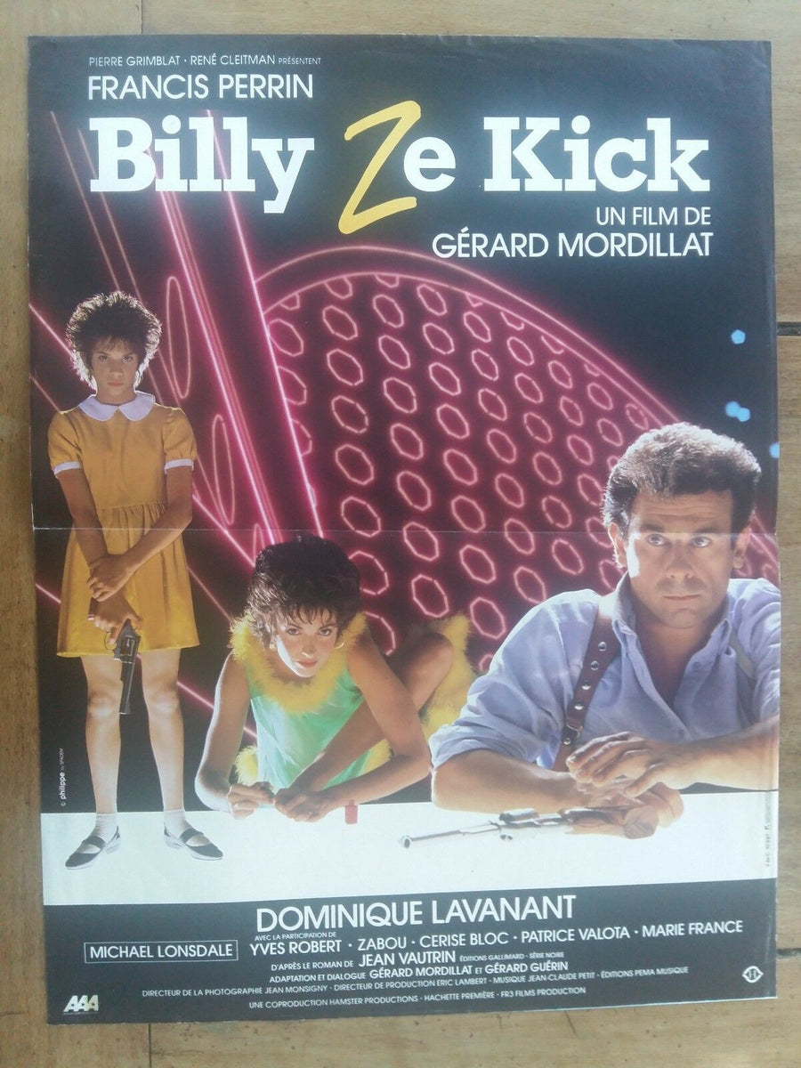 Poster BILLY ZE KICK francis PERRIN ZABOU 40x60cm * – CINEAD