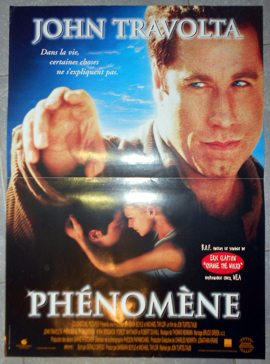 PHENOMENON Poster Phenomenon JOHN TRAVOLTA Kyra Sedgwyck 40x60cm – CINEAD