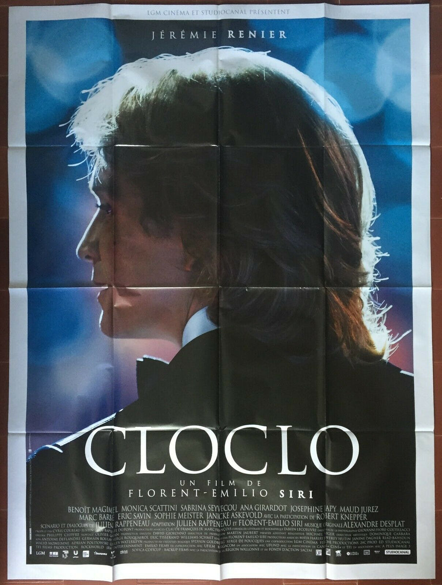 Poster CLOCLO Benoit Magimel JEREMIE REGNIER Claude François 120x160cm ...