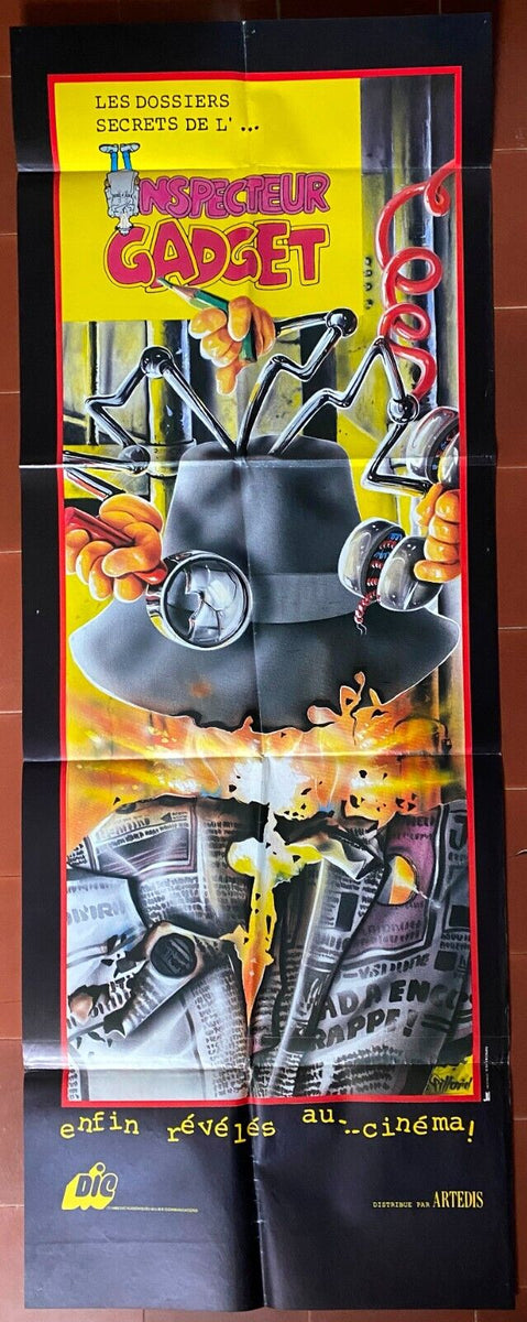 2 INSPECTOR GADGET Posters Inspector Gadget Animation 60x160cm 1983 ...