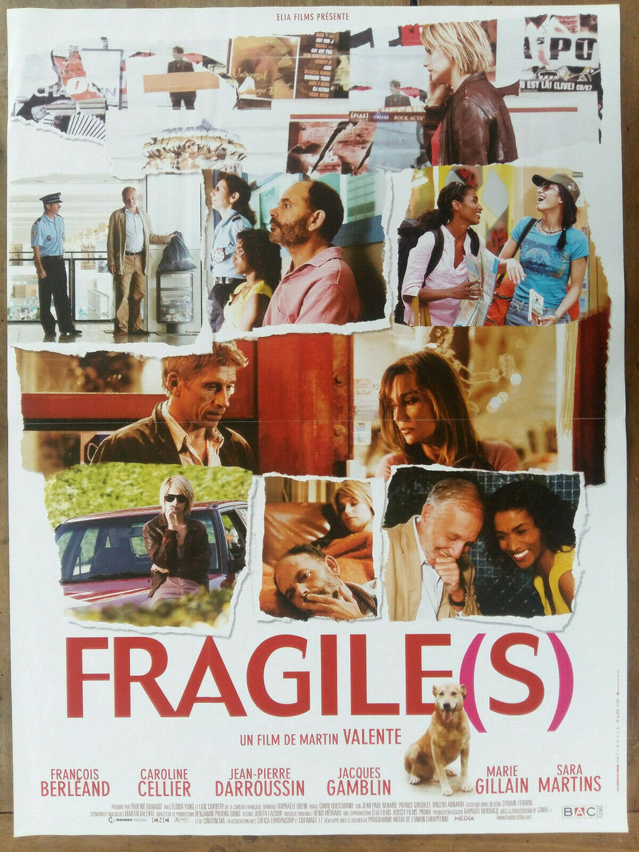 FRAGILE poster Martin VALENTE Caroline CELLIER Marie GILLAIN 40x60cm ...