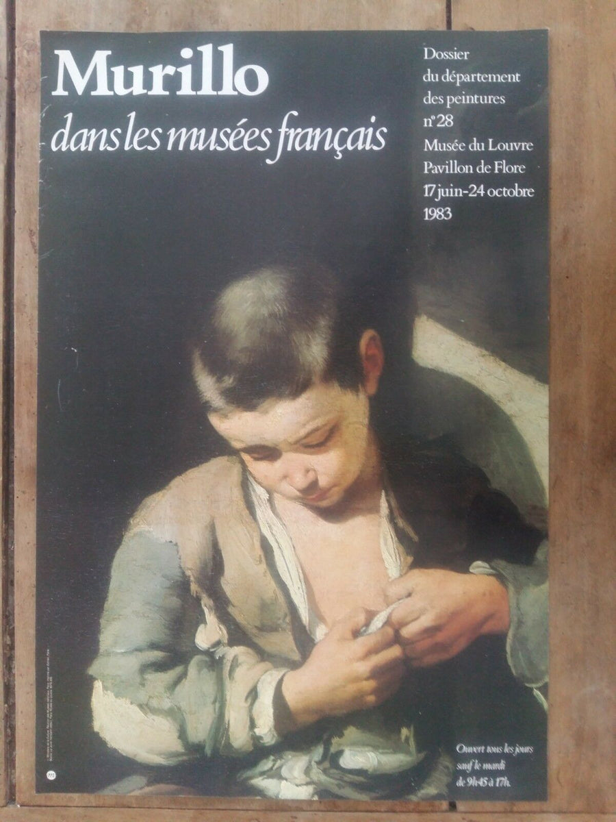 MURILLO poster in French museums Musée du Louvre * – CINEAD