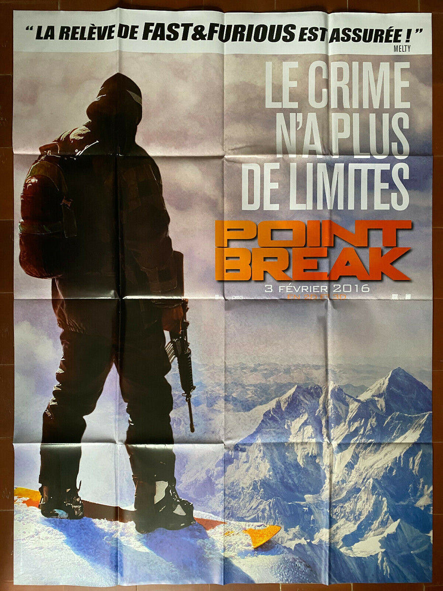 POINT BREAK Poster Ericson Core EDGAR RAMIREZ Luke Bracey SNOWBOARD 12 ...