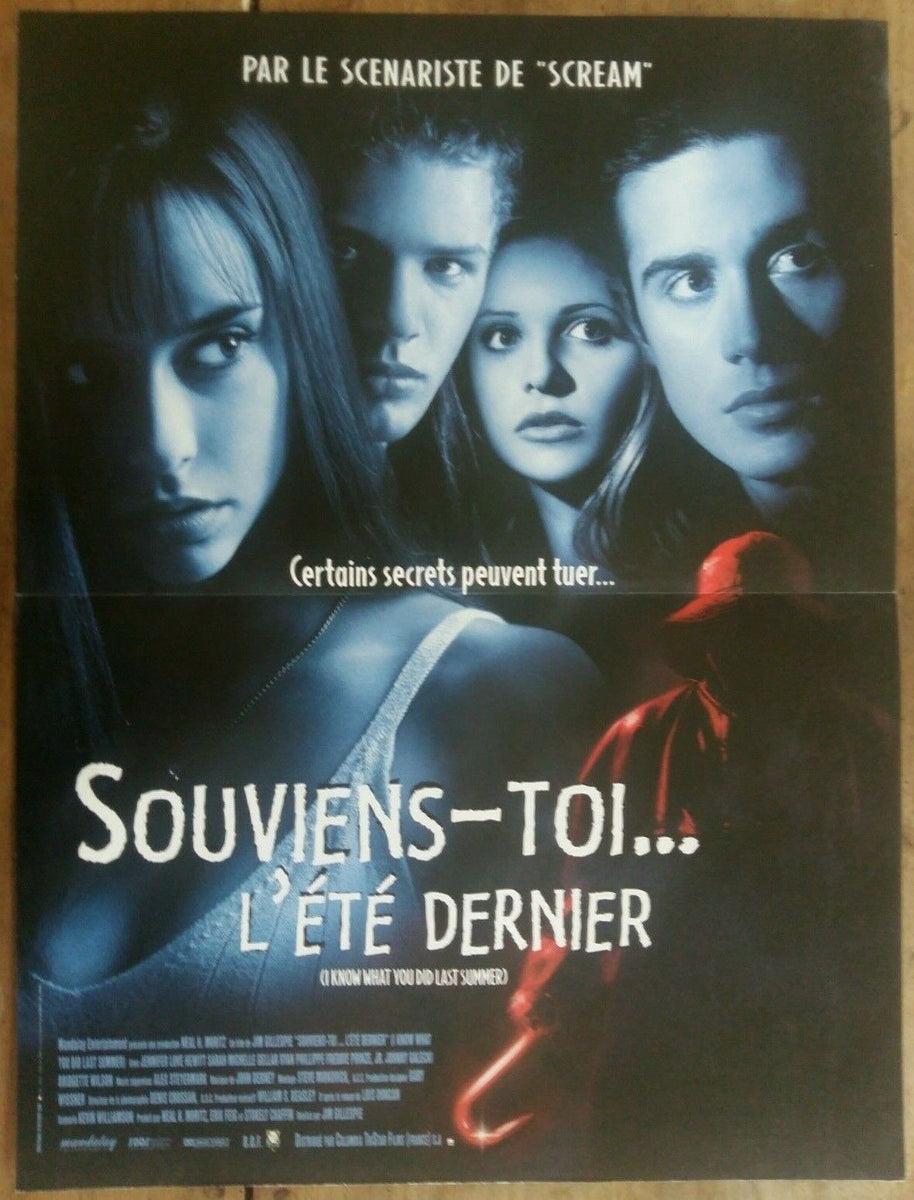 Poster REMEMBER... LAST SUMMER Jim GILLESPIE Jennifer LOVE HEWITT 40x6 ...