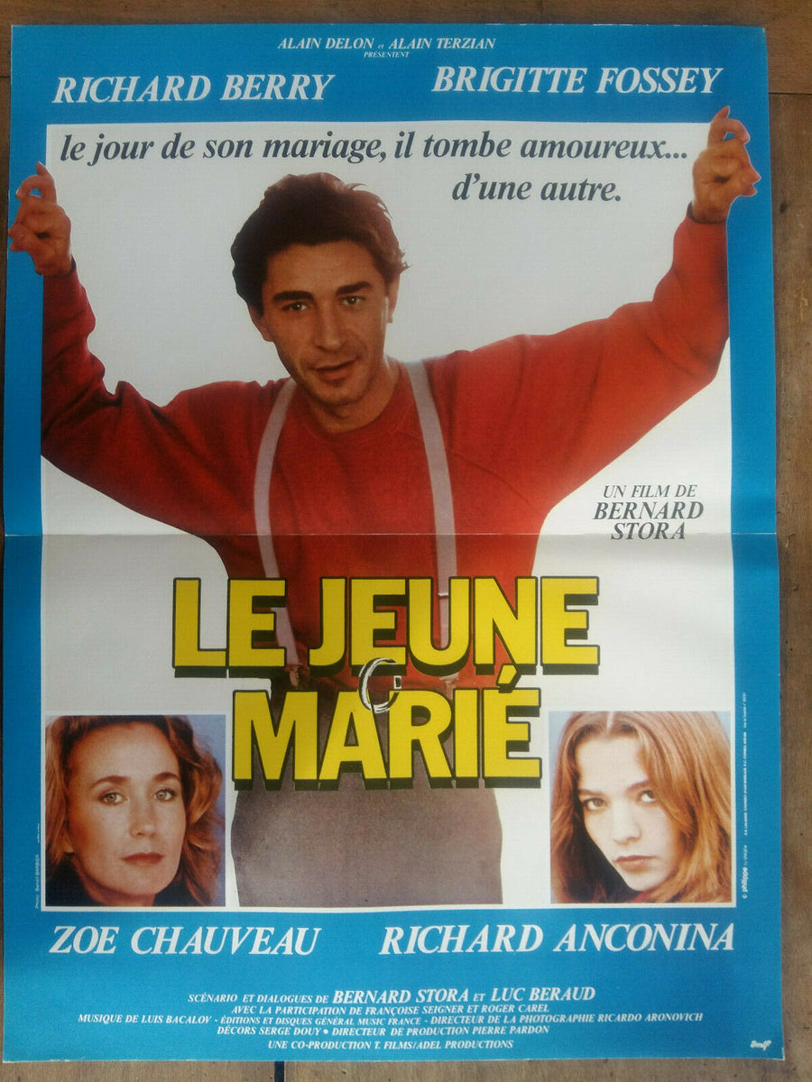 Poster THE YOUNG MARIE Bernard STORA Richard BERRY Brigitte FOSSEY 40x ...