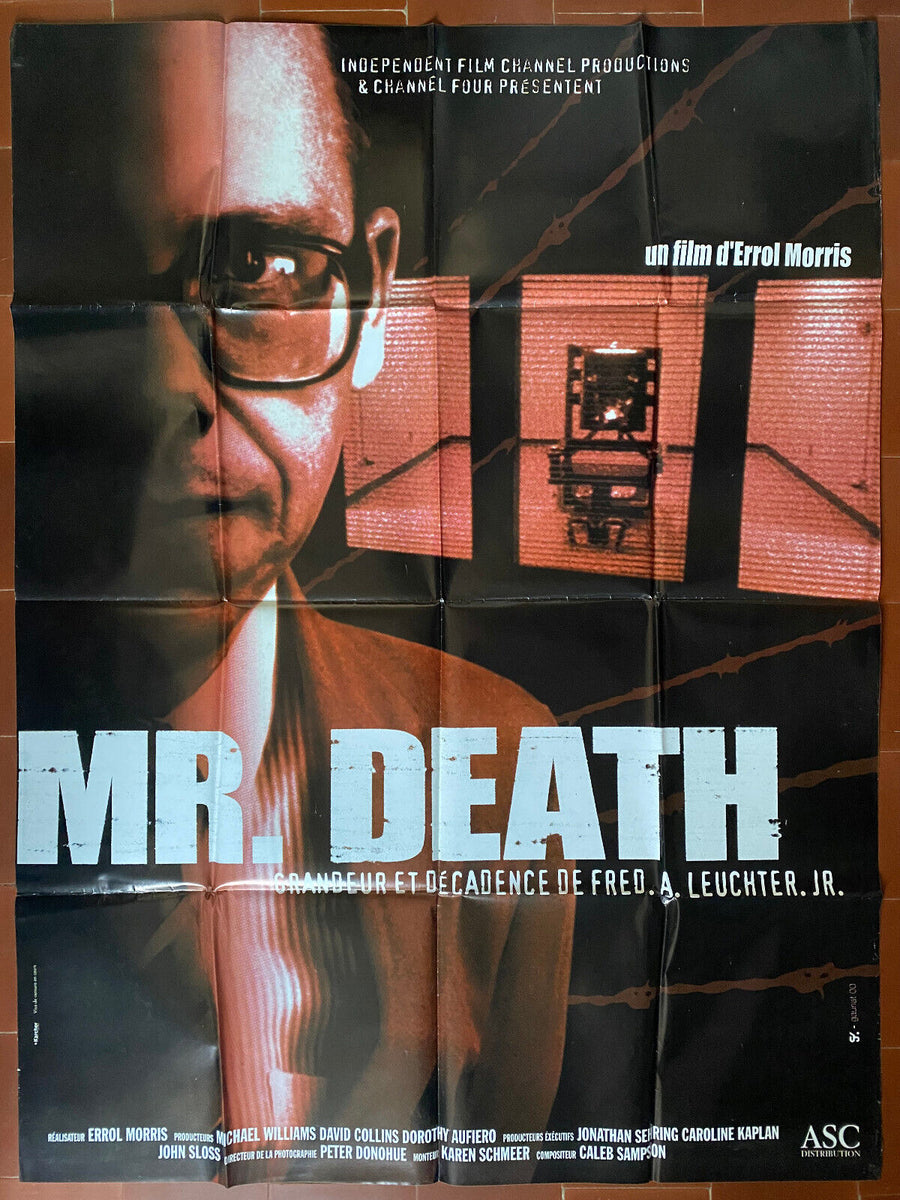 Affiche MR MISTER DEATH Errol MORRIS Fred A LEUCHTER David IRVING 120x ...