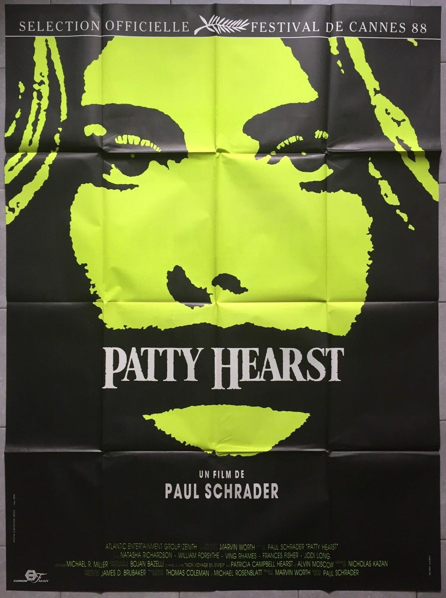 Poster PATTY HEARST Paul Schrader NATASHA RICHARDSON William Forsythe ...