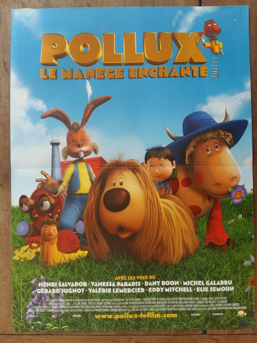 Affiche POLLUX Le manège enchanté Dessin animé Enfant 40x60cm * – CINEAD