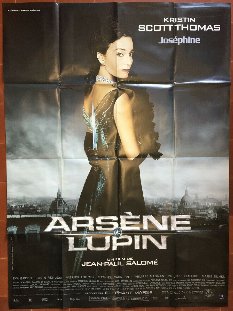 Poster ARSENE LUPINE Kristin Scott Thomas ROMAIN DURIS 120x160cm * – CINEAD
