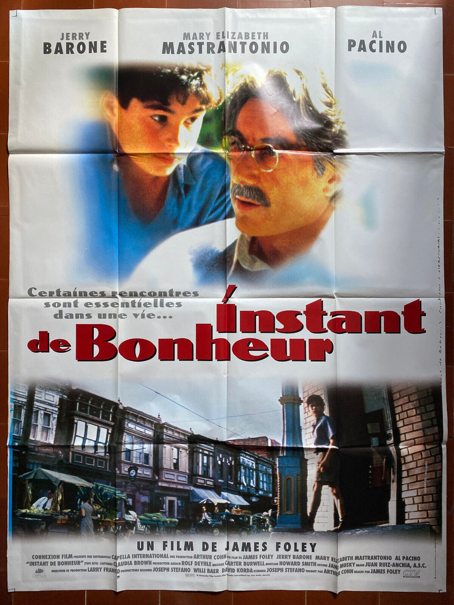 Poster INSTANT OF HAPPINESS James FOLEY Al PACINO Jerry BARONE 120x160 ...