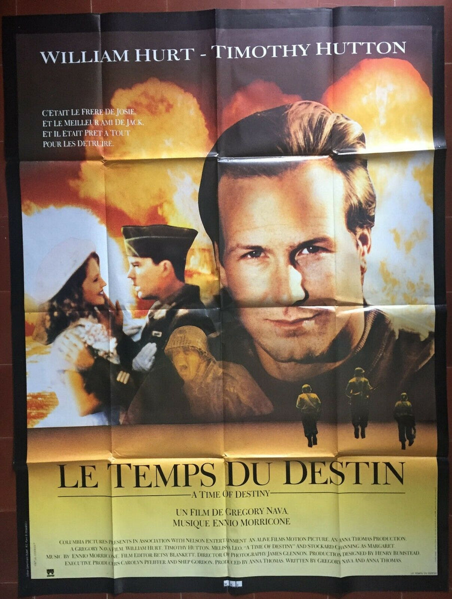 Poster TIME OF DESTINY Time of Destiny WILLIAM HURT Timothy Hutton 120 ...