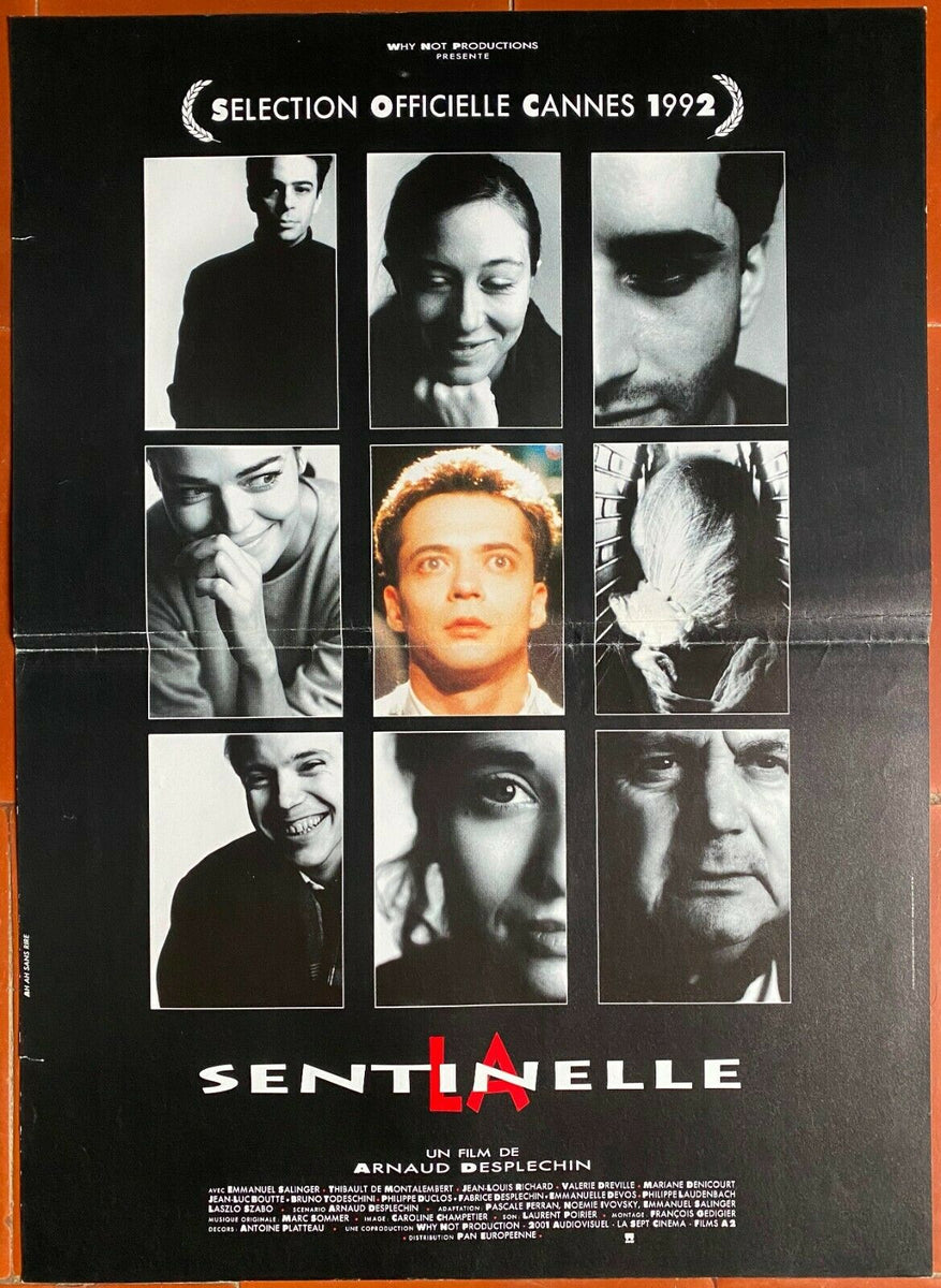 Poster THE SENTINEL Arnaud Desplechin EMMANUEL SALINGER 40x60cm – CINEAD