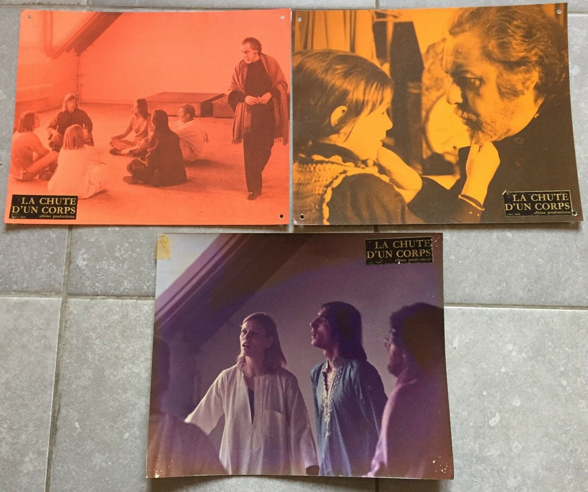 THE FALL OF A BODY Michel Polac MARTHE KELLER Fernando Rey 3 Photos ...