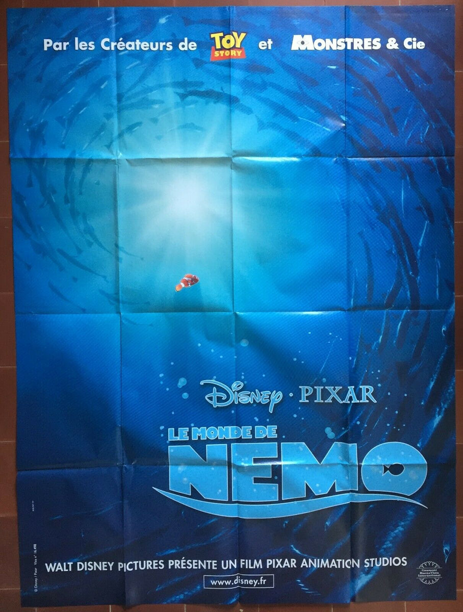 FINDING NEMO Poster Finding Nemo ANDREW STANTON Children's Room 120x16 ...