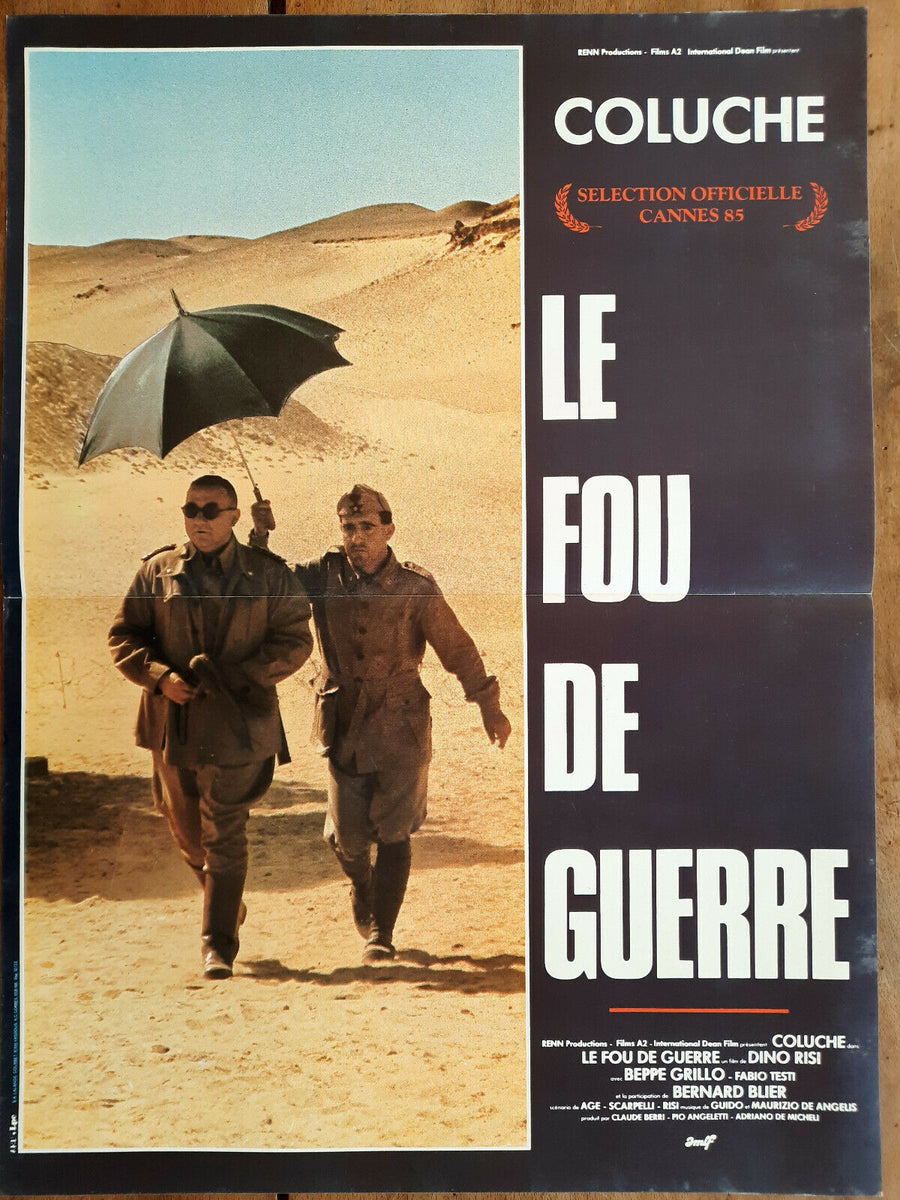 Poster THE WAR MAD Dino RISI COLUCHE 40x60cm – CINEAD