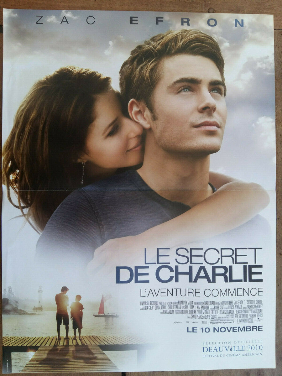 CHARLIE'S SECRET Poster Zac EFRON Burr STEERS 40x60cm – CINEAD