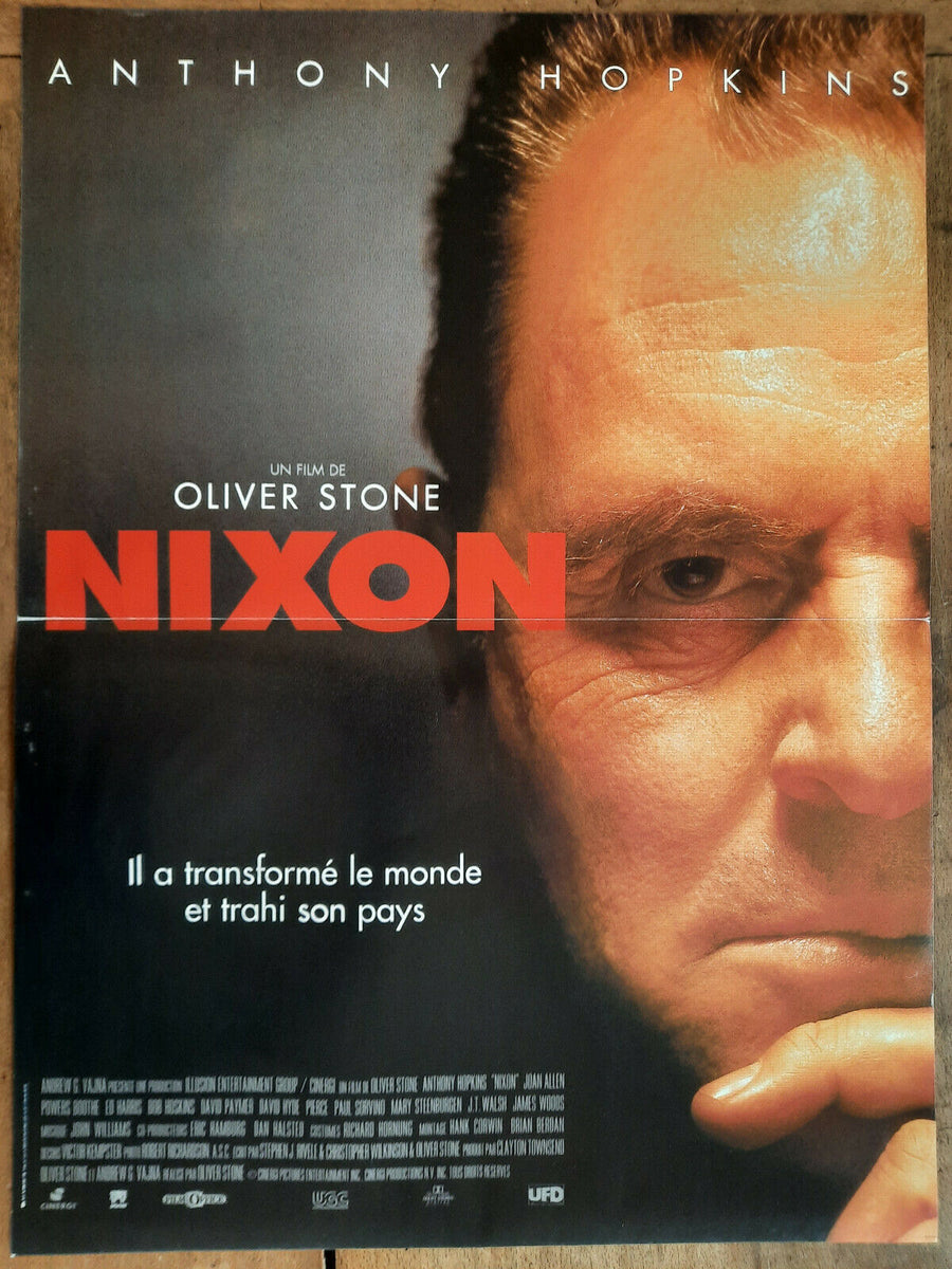 Poster NIXON Oliver STONE Anthony HOPKINS 40x60cm – CINEAD