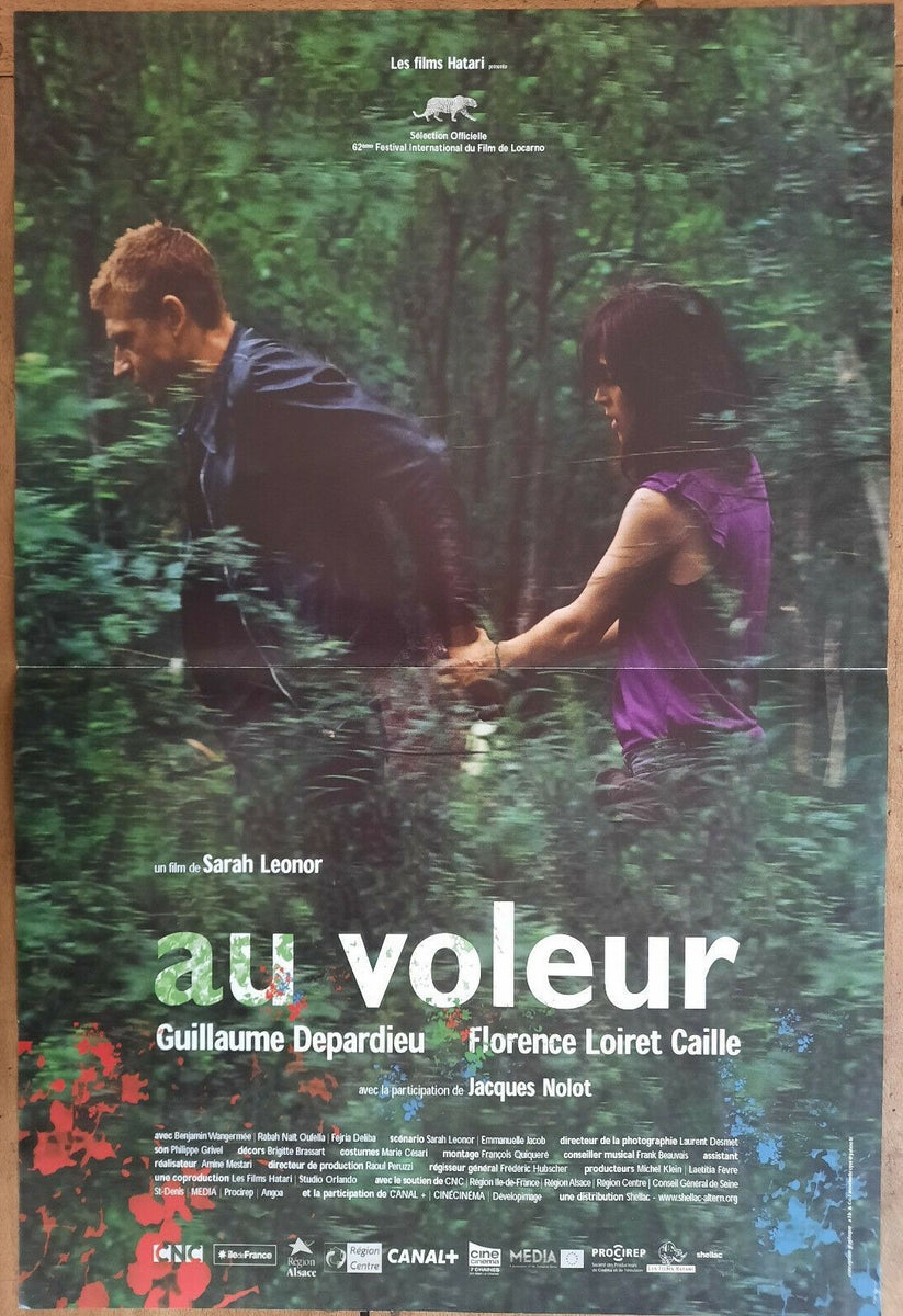Poster THE THIEF Sarah LEONOR Guillaume DEPARDIEU Florence LOIRET 40x6 ...