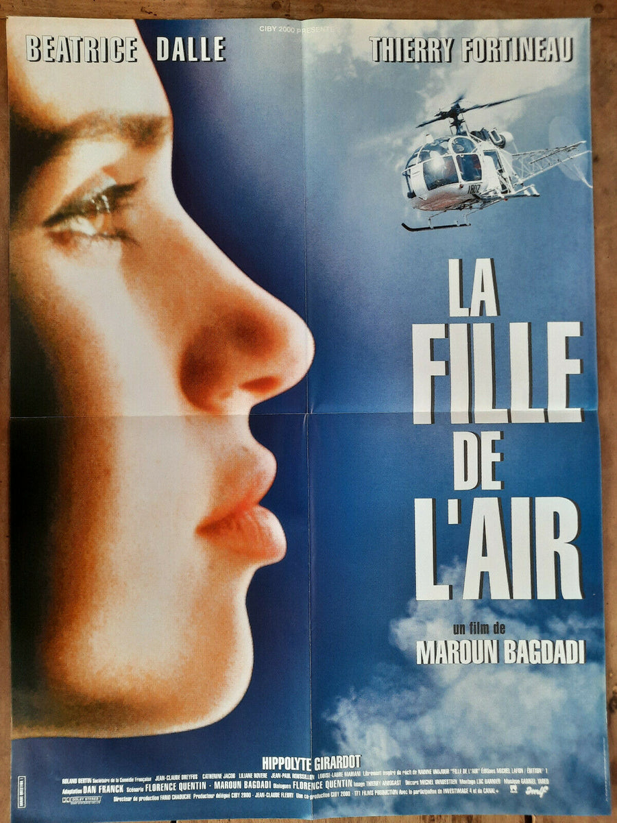 Poster THE GIRL OF AIR Maroun BAGDADI Beatrice DALLE T.FORTINEAU 60x80 ...