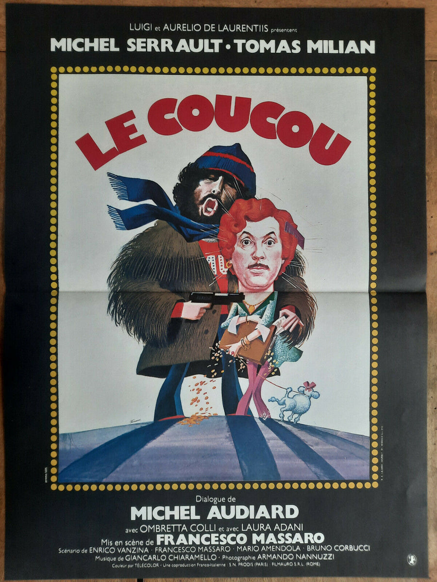 Poster THE CUCKOO Francesco MASSARO Michel SERRAULT Tomas MILIAN 40x60 ...