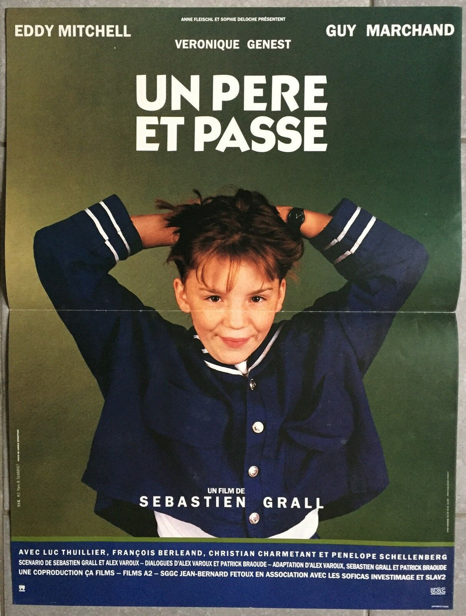 Poster A FATHER AND PAST Guy Marchand EDDY MITCHELL Véronique Genest 4 ...