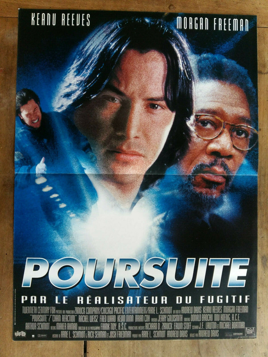 Poster PURSUIT Andrew DAVIS Keanu REEVES Morgan FREEMAN 40x60cm – CINEAD