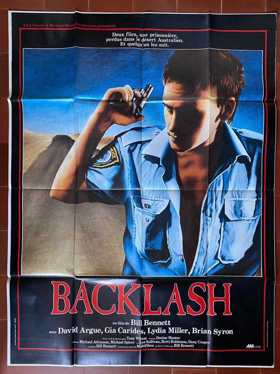 Affiche BACKLASH Bill BENNETT David ARGUE Gia CARIDES Brian SYRON 120x ...