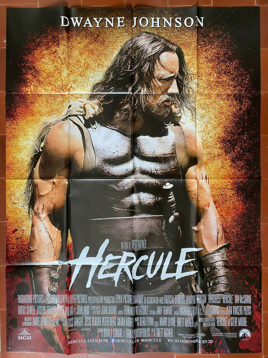 Poster BRETT RATNER Dwayne JOHNSON Ian McSHANE John HURT 120x160cm – CINEAD