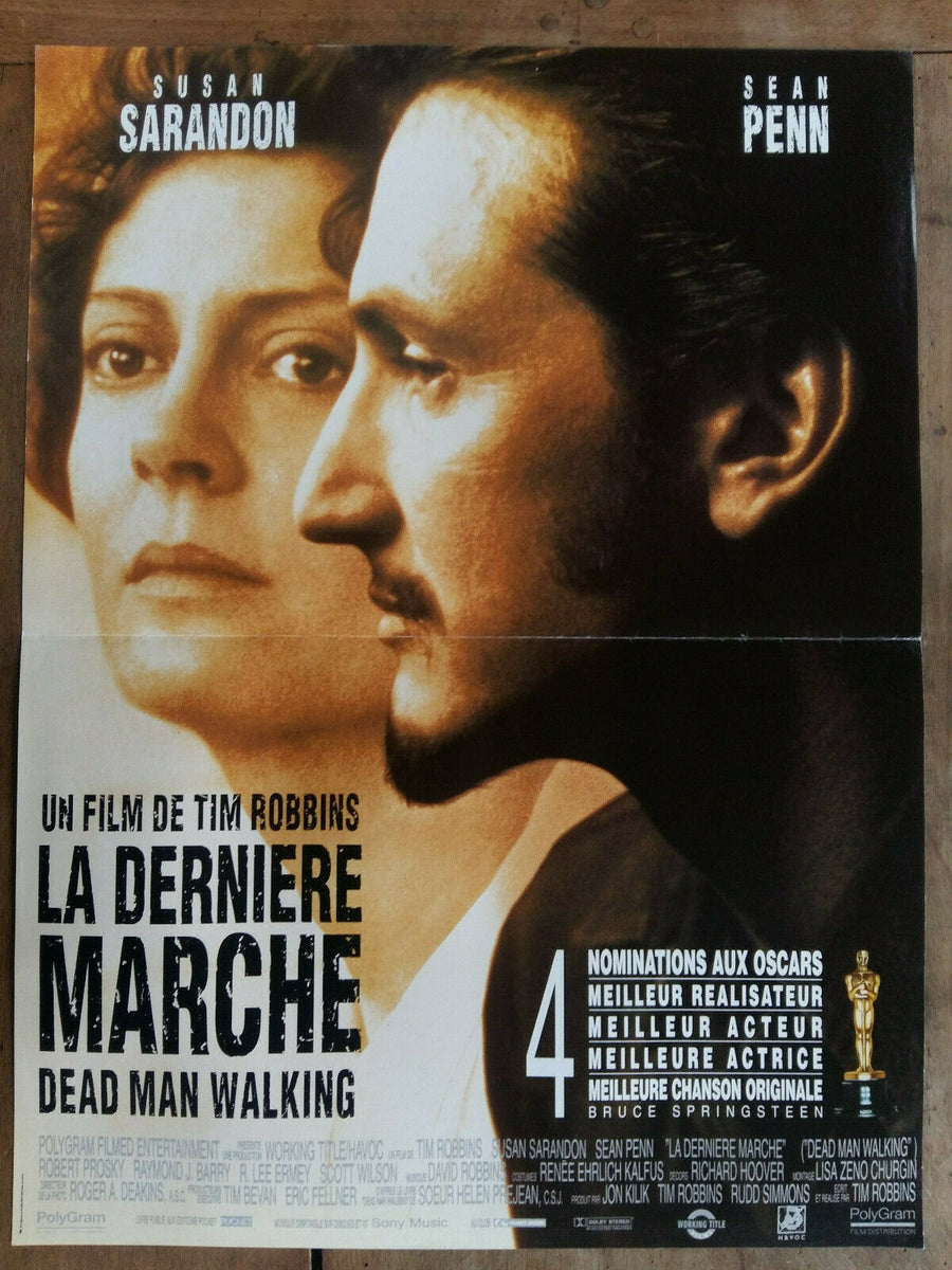 Poster THE LAST MARCH Tim ROBBINS Susan SARANDON Sean PENN 40x60cm – CINEAD