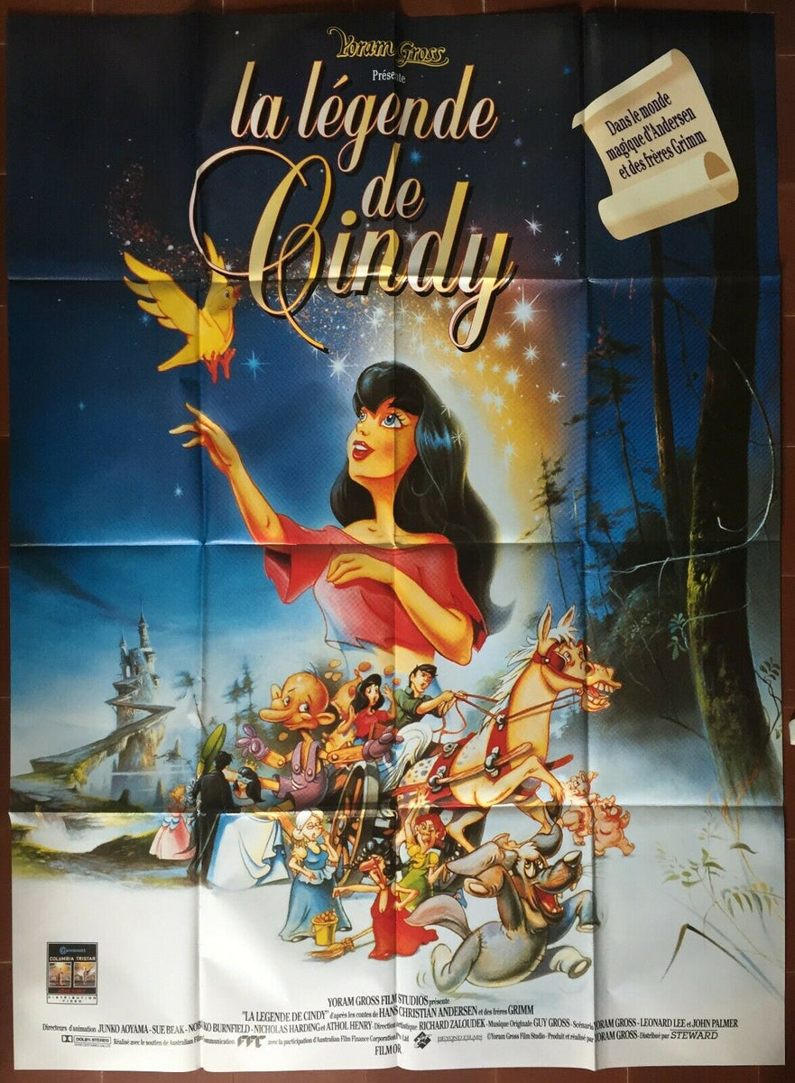Affiche LA LEGENDE DE CINDY Magic Riddle YORAM GRASS Chambre d'Enfant ...