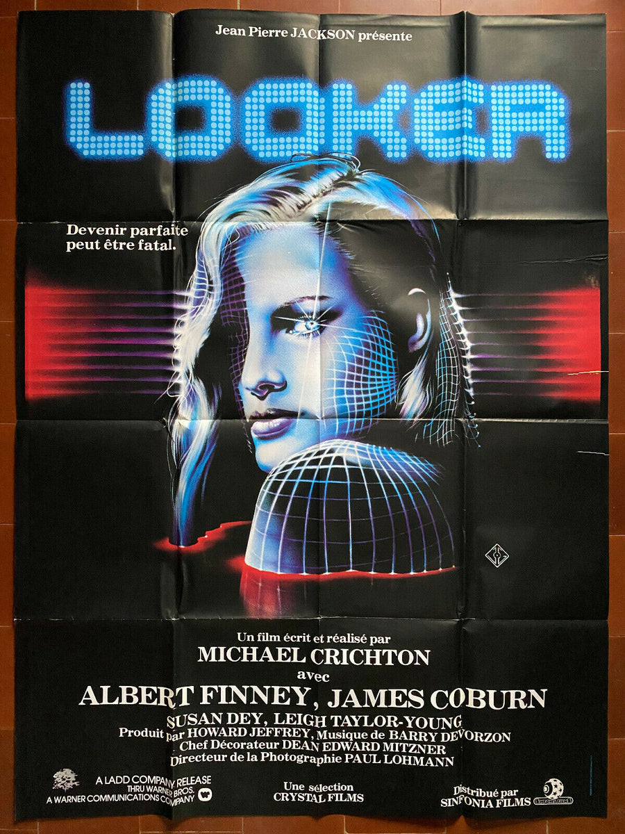 Affiche LOOKER Michael CRICHTON Albert FINNEY Susan DEY 120x160cm – CINEAD