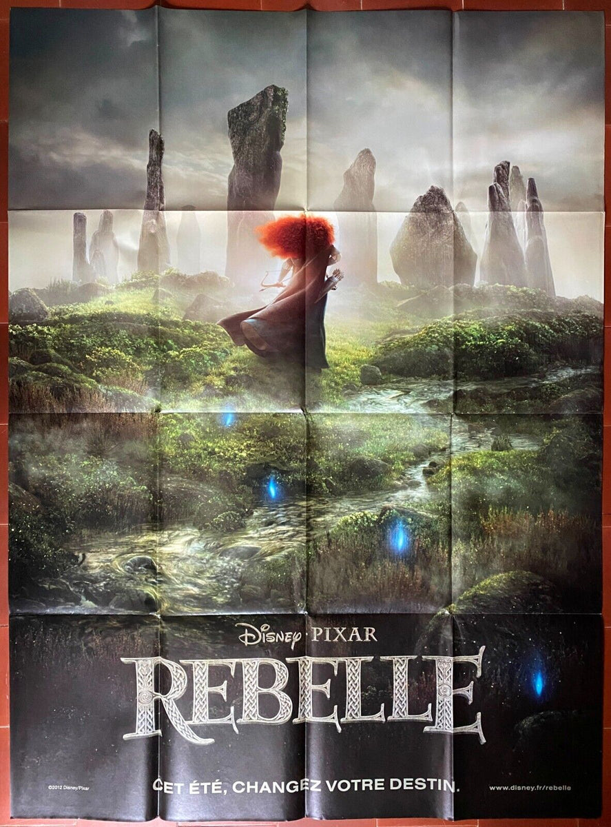 Affiche REBELLE Walt Disney Pixar Animation 120x160cm préventive – CINEAD
