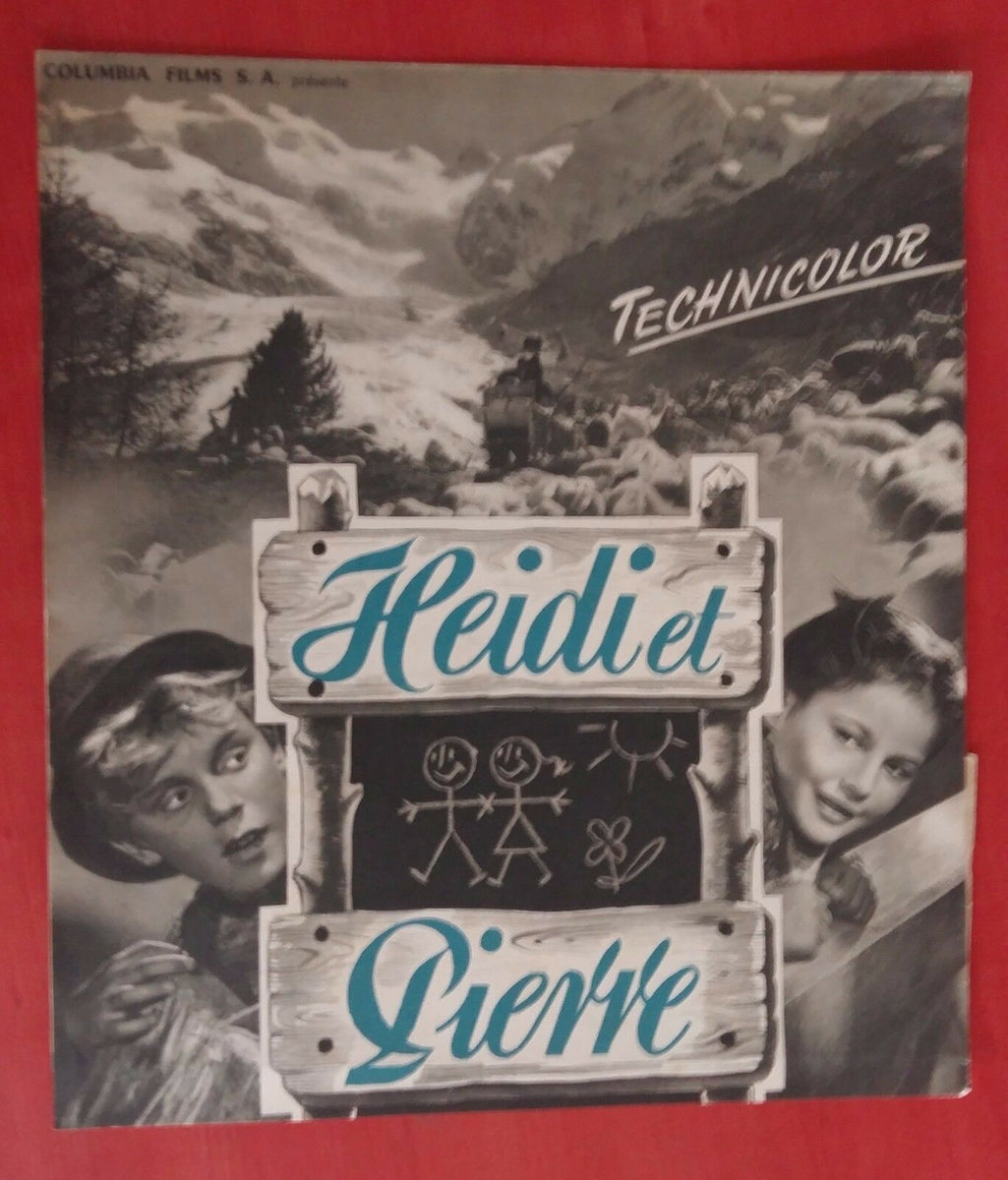 Press kit HEIDI ET PIERRE Franz Schneider HEINRICH GRETLER * – CINEAD