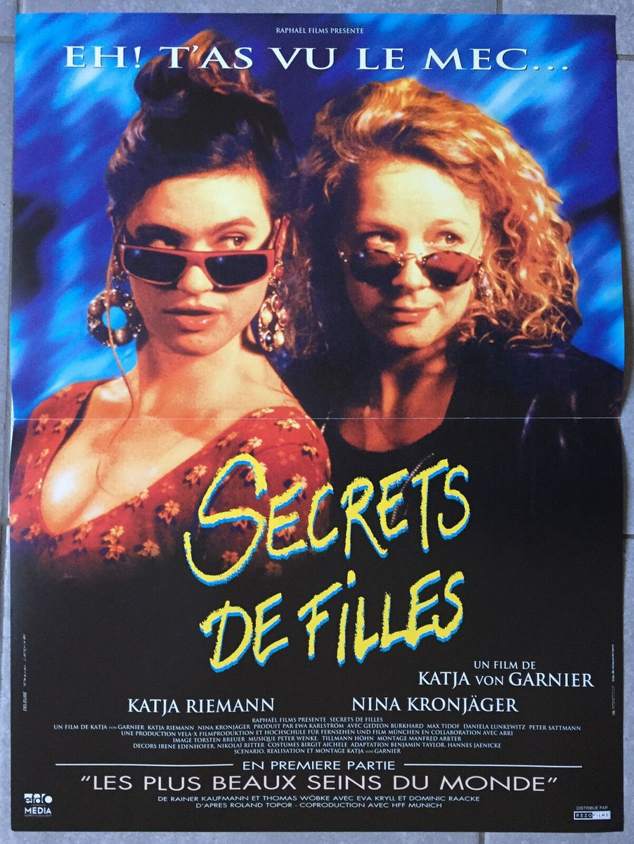 Poster SECRETS OF GIRLS Katja Von Garnier KATJA RIEMANN Nina Kronjäger ...